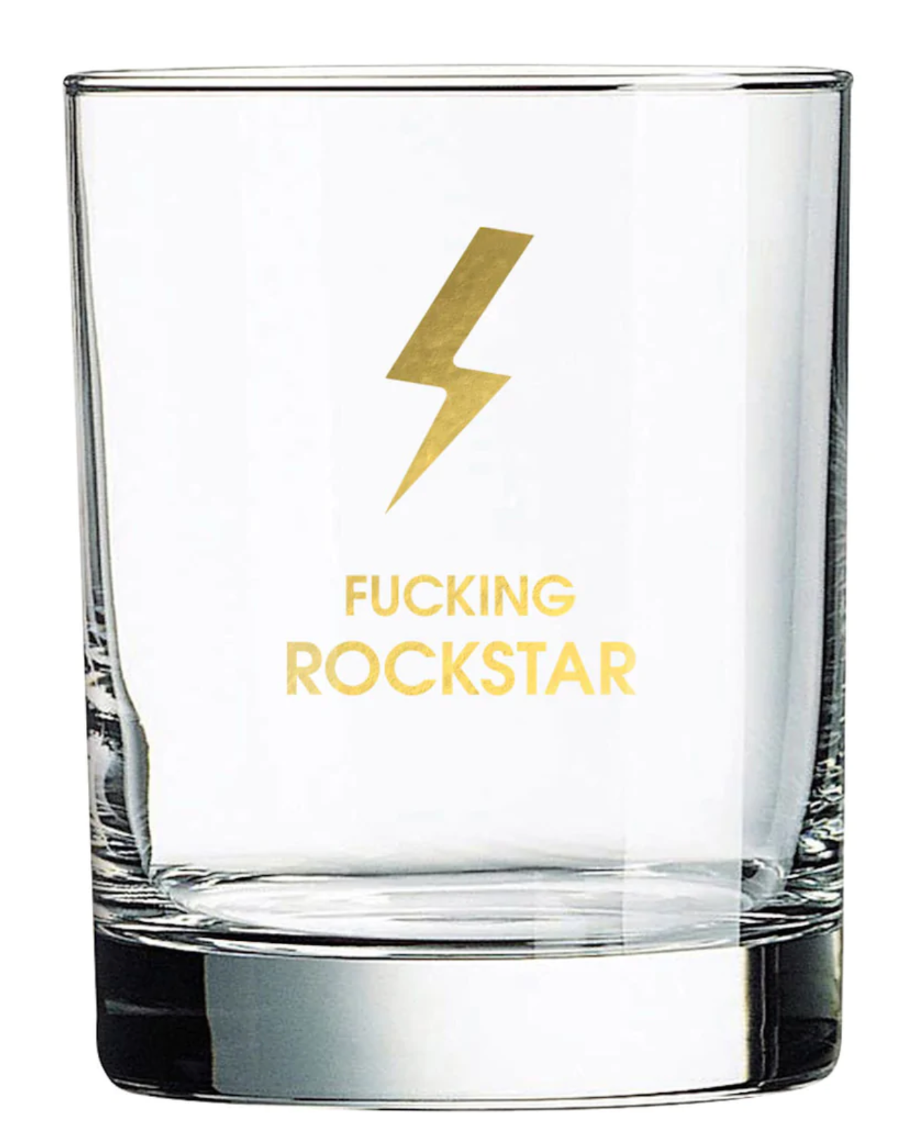 Fucking Rockstar Rocks Glass Social Revelry